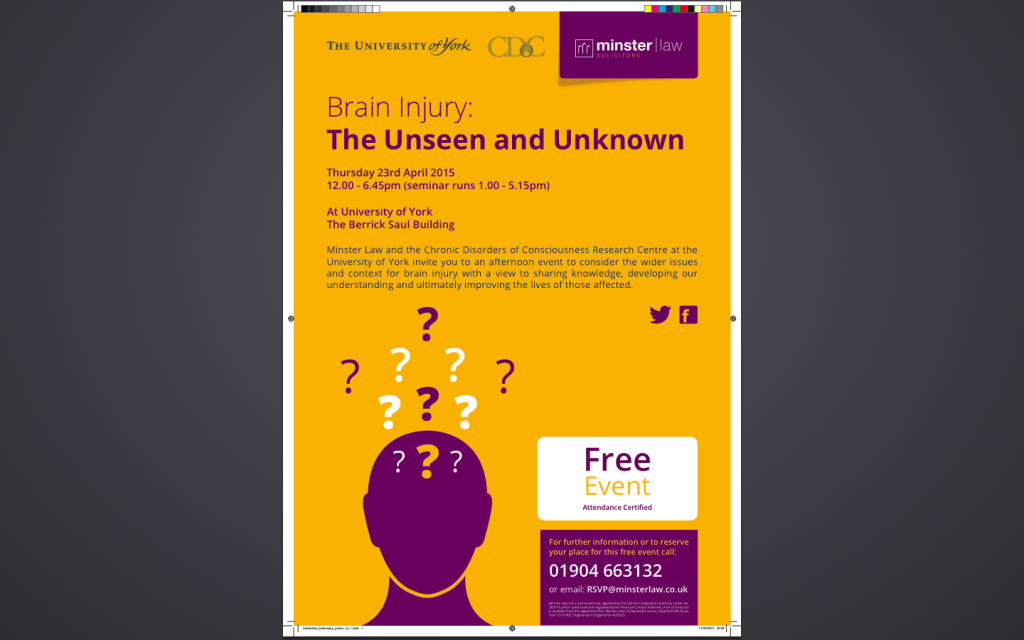 Poster brain Injury 2015 - Coma & Disorders of Consciousness Research ...